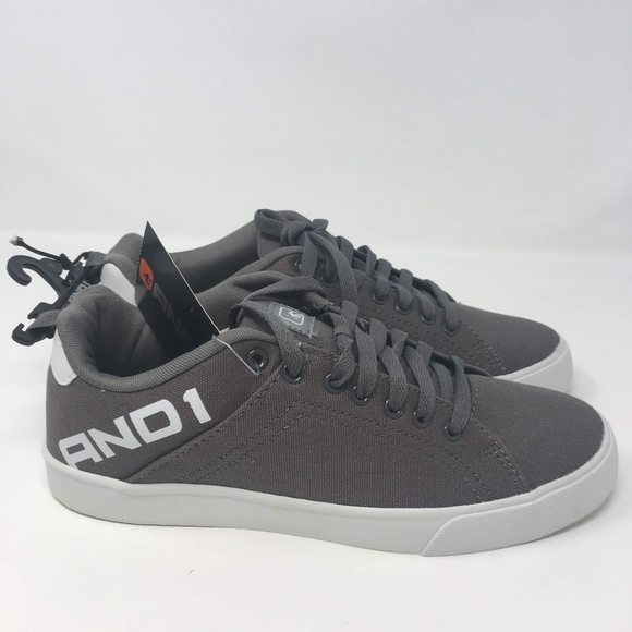 And1 | Shoes | And Low Top Lace Up Gray Sneakers Skate Shoes | Poshmark